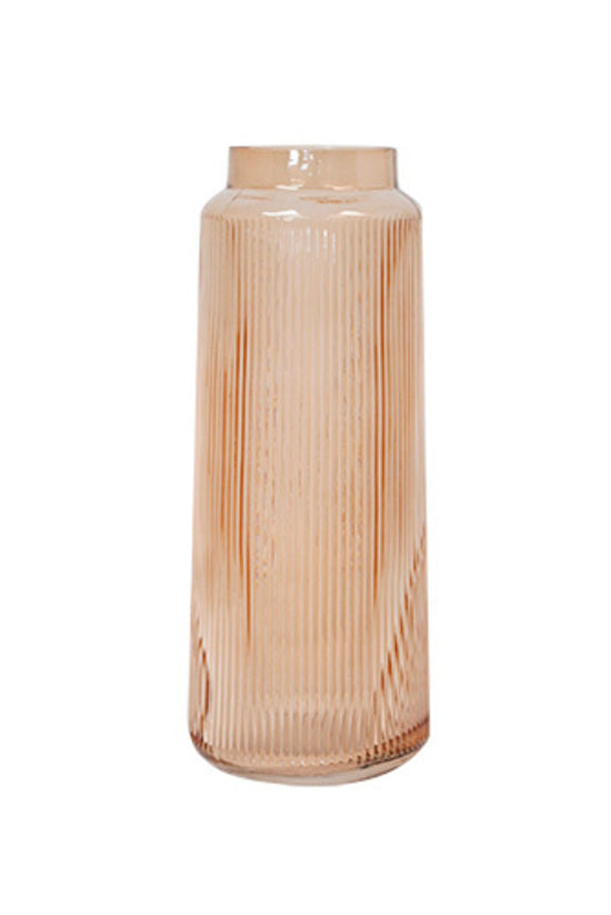 Sia Glass Vase Amber Hutchinsons Flooring Furniture And Interiors